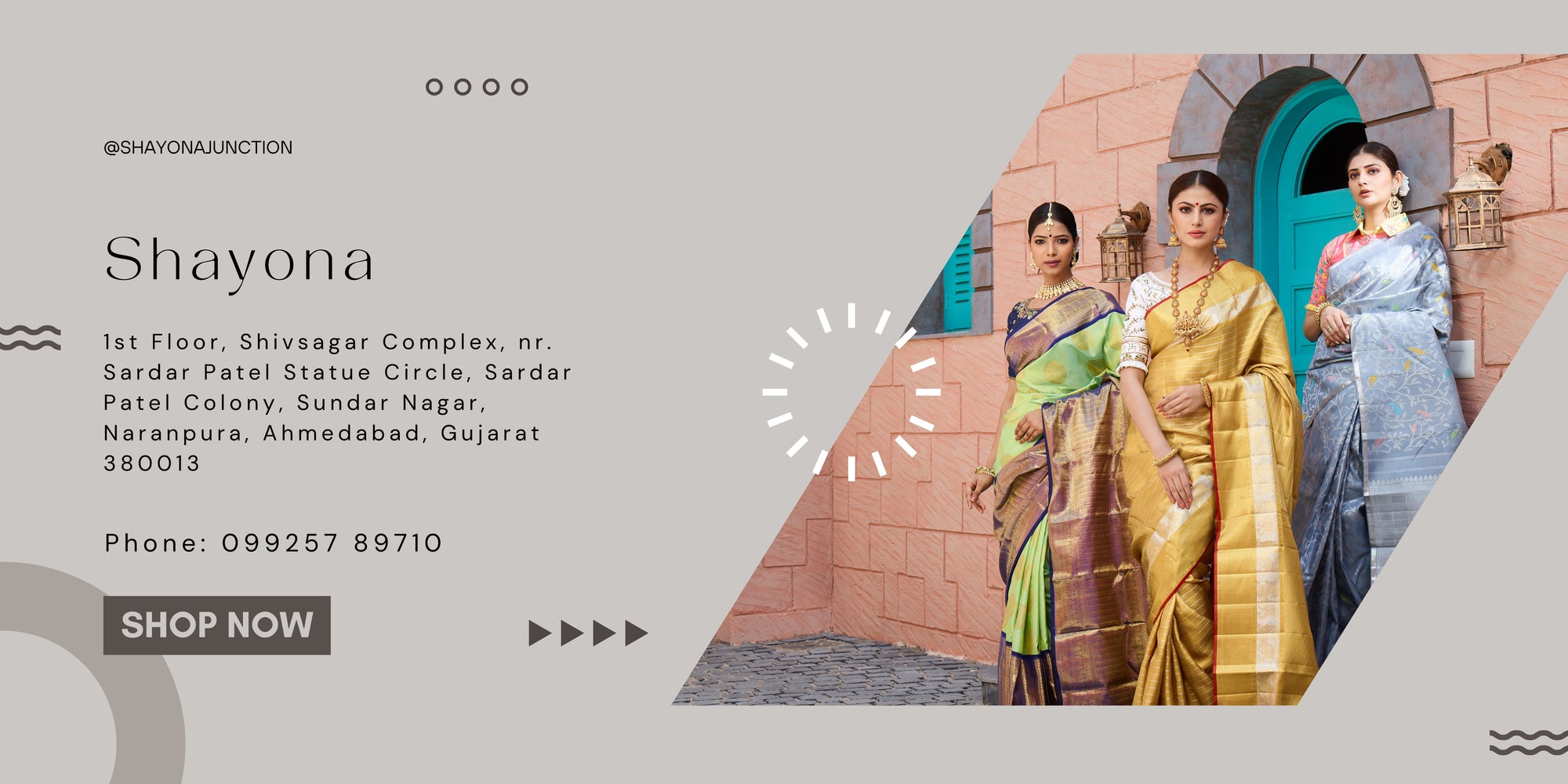 Shayona: Exclusive Indian Sarees, Ethnic Wear & Bridal Collections